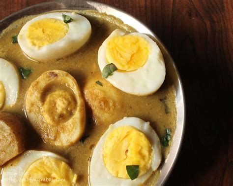 Egg Curry Mughlai Style How To Make Mughlai Egg Curry Masala Flavors