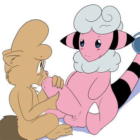 Rule 34 Anthro Balls Blush Bovid Caprine Crossed Legs Duo Erection Eyewear Fellatio Flaaffy