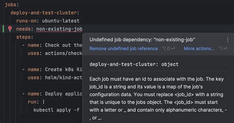 GitHub Actions WebStorm Documentation