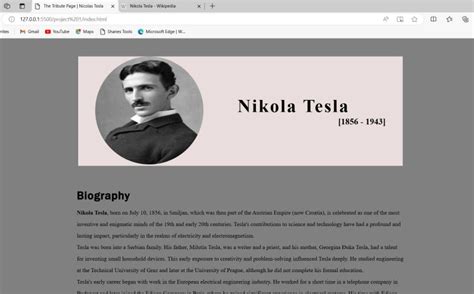 Shreyash Mecwan On Linkedin I Created A Tribute Page Using Html And