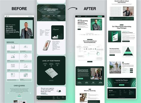 Webdesign Uiux Beforeandafter Websiteredesign Aman Kumar