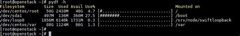 pydf command output human readable