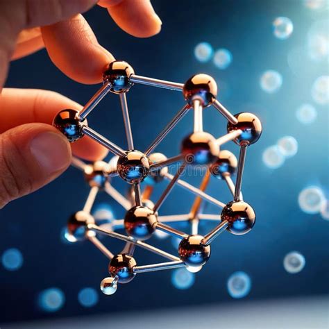 Model Of Molecular Structure Chemistry Representation Of Molecule