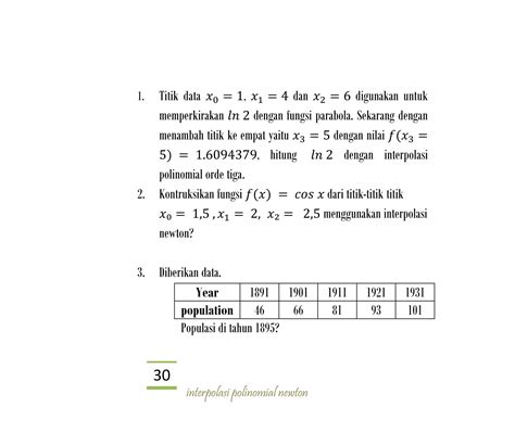 Interpolasi Newton Pdf