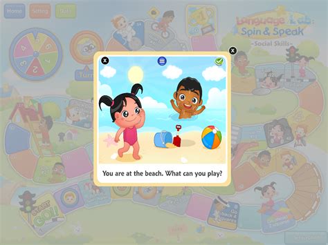 Speech Time Fun Language Lab Spin Speak Social Skills APP REVIEW