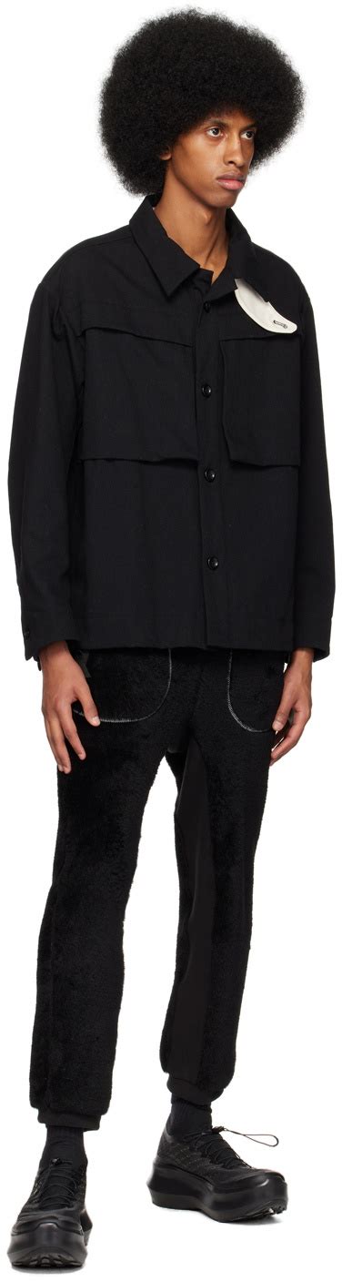 Ccp Black Concealed Pocket Jacket Ccp