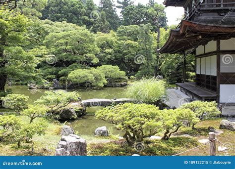 Ginkaku Ji Or Jisho Ji Also Known As Temple Of The Silver Pavilion In