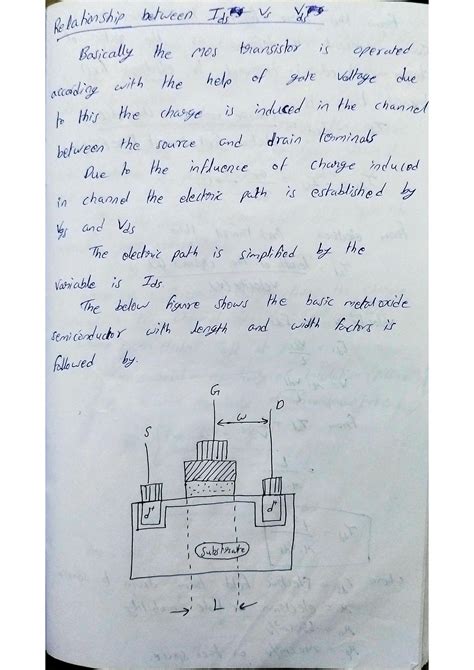 SOLUTION Vlsi Relation Ids Vs Vds Derivation Studypool