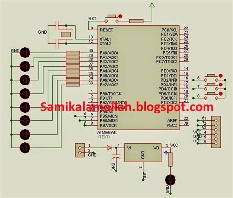 Sami Kalamallah And Awesomeness SISTIM MINIMUM ATmega Terkecil