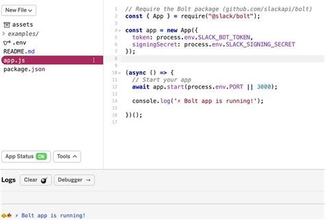 How To Creating A Slack App Using Chatpostmessage Slacks Bolt For Javascript And Glitch By
