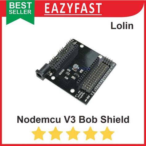Jual NodeMCU Lolin Lua Wifi Development Breakout Base Board Plate Shield Shopee Indonesia