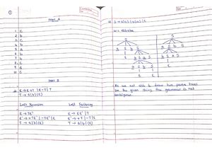 Compiler Answer Q Calculate The First And Follow Function For The Given Grammar S ABDh B CC
