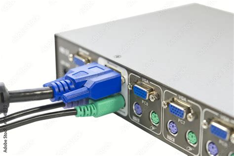 KVM Switch Stock Photo Adobe Stock