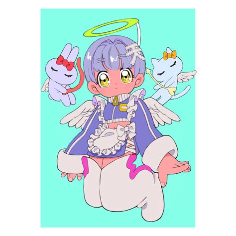 可愛い女の子・男の子のイラスト描きます 鑑賞用や動画のサムネなどに使用できるオリジナルイラスト