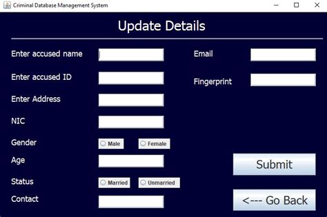 Github Mahaveermandloicriminal Database Management System The