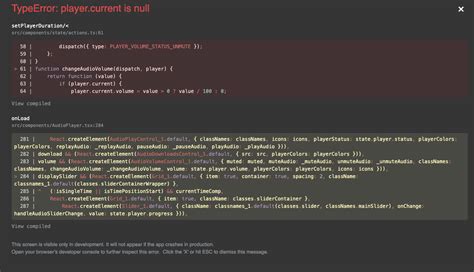 Typeerror Playercurrent Is Null · Issue 488 · Werter12material Ui