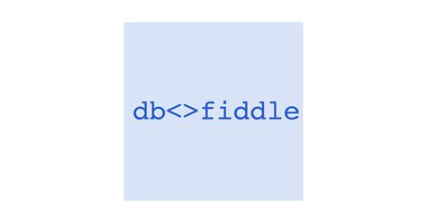 Db Fiddle Desktop App For Mac Windows Pc Webcatalog