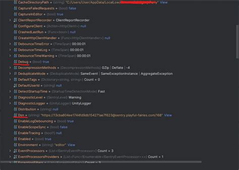 Setting Event Verbosity In Settings · Issue 1394 · Getsentrysentry Unity · Github