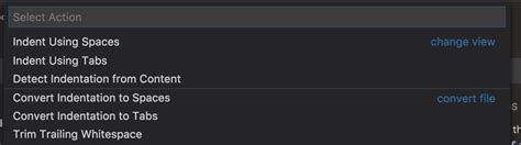 Cannot Change Spacing Level In Auto Detect Mode Issue Microsoft Vscode GitHub