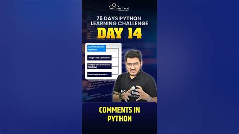 Comments In Python Explained 1475days 🔥 All Videos Are Here👉