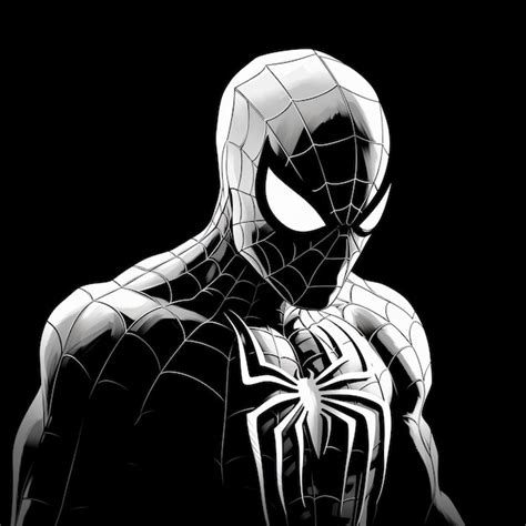 Premium Photo The Minimalistic Marvel Spiderman Unveiled In