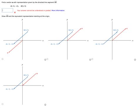 Solved Find A Vector A With Representation Given By The