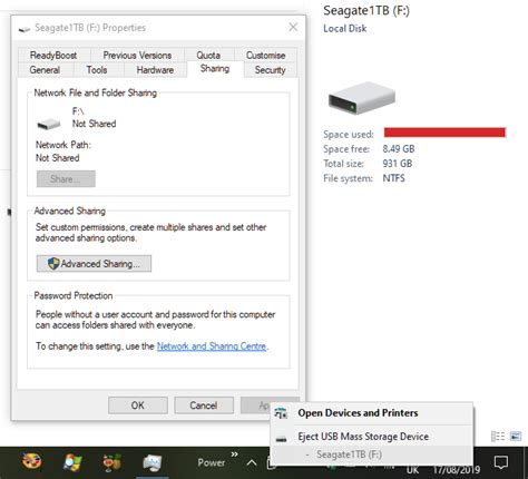 Cannot Share USB Drive Solved Windows 10 Forums