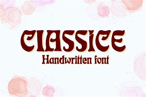Classic Handwriting Fonts ~ Creative Market