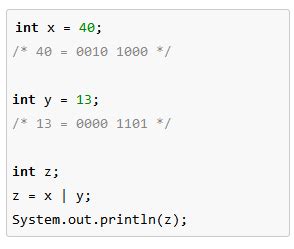 Java Bitwise Operators Study Com