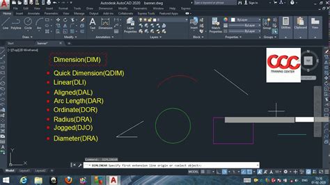 Autocad 2020 Quick Measure Autocad Youtube
