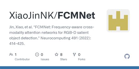 GitHub XiaoJinNK FCMNet Jin Xiao Et Al FCMNet Frequency Aware