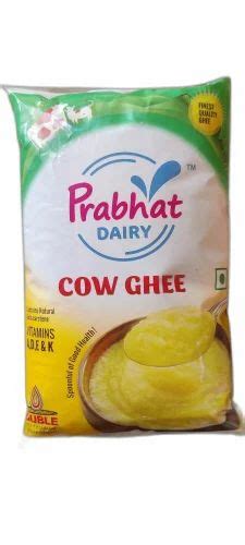 Prabhat Cow Ghee 1litre At ₹ 599kg Cow Milk Ghee In Bhuj Id 2849265034533