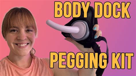 Sex Toy Review Body Dock SE Suction Cup Dildo Harness With Silicone Pegging Dildo For