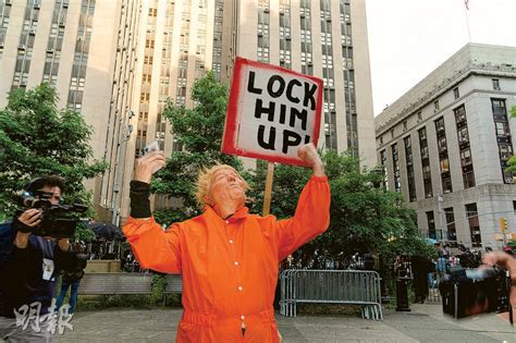 掩口費案罪成 特朗普：真裁決在大選 成首被刑事定罪前總統 強調無辜會上訴 20240601 公民 明報教育網
