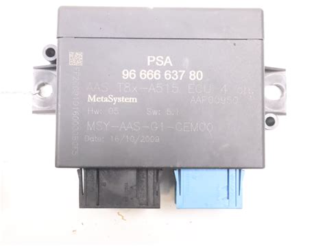 Module Park Assist Occasion Peugeot 5008 I Phase 1 16 Hdi 110ch