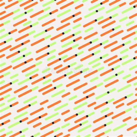 Seamless Parallel Diagonal Red Green Overlapping Color Lines Pattern