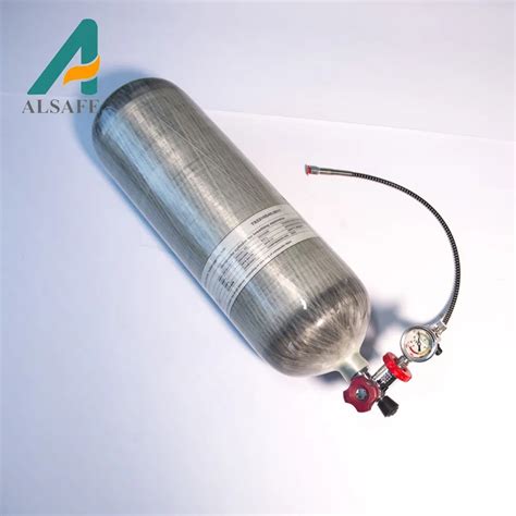 Alsafe 6.8l 9l 12l Wrapped Carbon Fiber Air Tank Composite Gas Cylinder ...