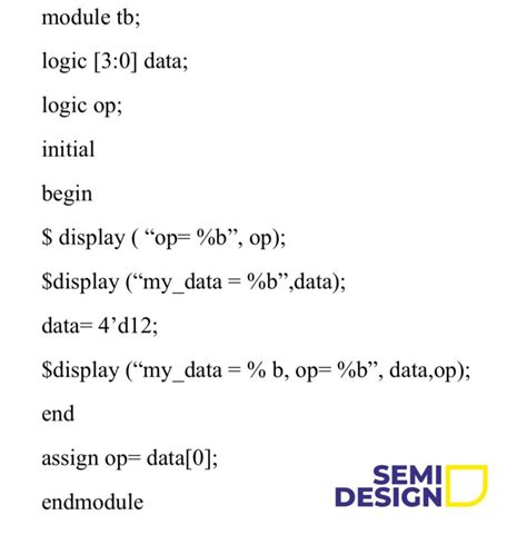 Learn Systemverilog Debugging With Semi Design Semi Design Posted On The Topic Linkedin