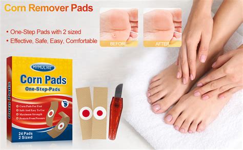 Corn Removers For Feet 48 Pack 2 Size Corn Removers For Toe Foot Corn Toe Corn Callus Removal