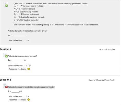 solved questions 3 5 are all related to a boost converter