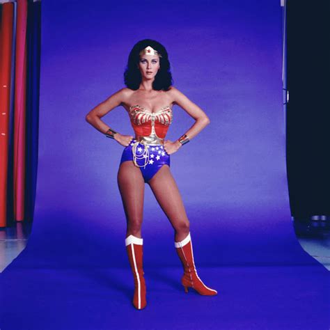 Lynda Carter As Wonder Woman In A Photoshoot For Tv Series ‘wonder