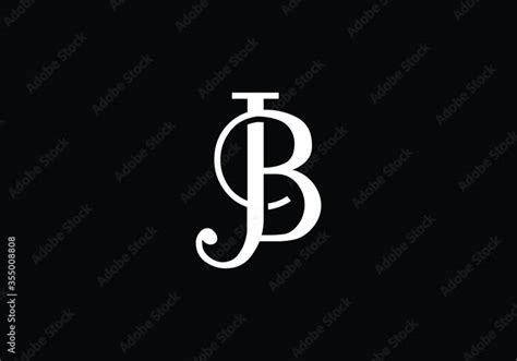 Download Initial Monogram Letter J B Logo Design Vector Template