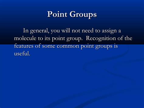 Symmetry And Group Theory Ppt