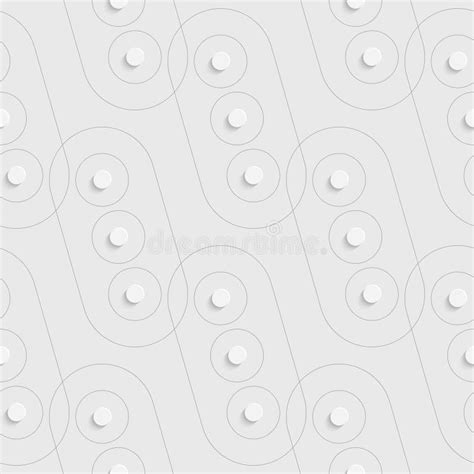 Seamless Circle Pattern Stock Vector Illustration Of Design
