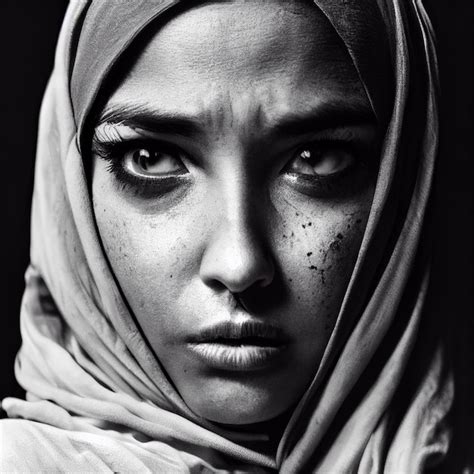 Premium Photo Beautiful Muslim Woman With Hijab Portrait 3d Rendering