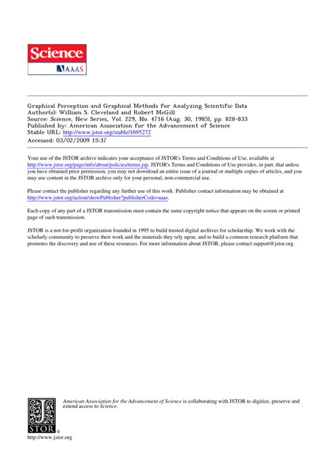pdf graphical perception and graphical methods for analyzing