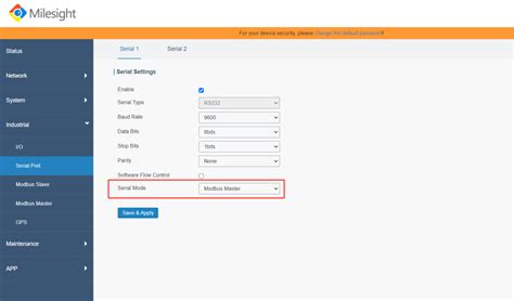 How To Use Modbus Master Function On The Milesight Router Iot Support