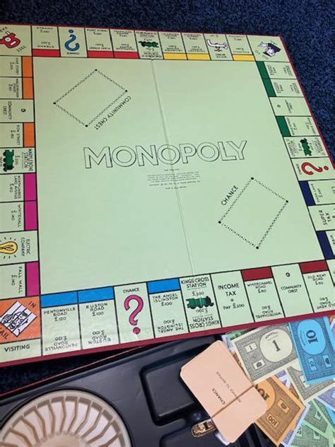 Monopoly Deluxe Limited Edition Board Game Waddington Rare Collectible