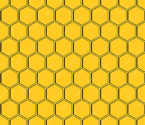 Premium Vector Editable Seamless Geometric Pattern Tile With 3d Hexagonal Shapes Design