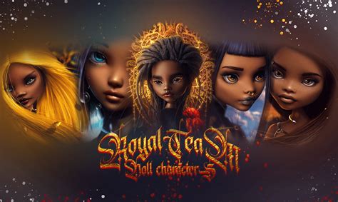 Doll Characters Hair Behance